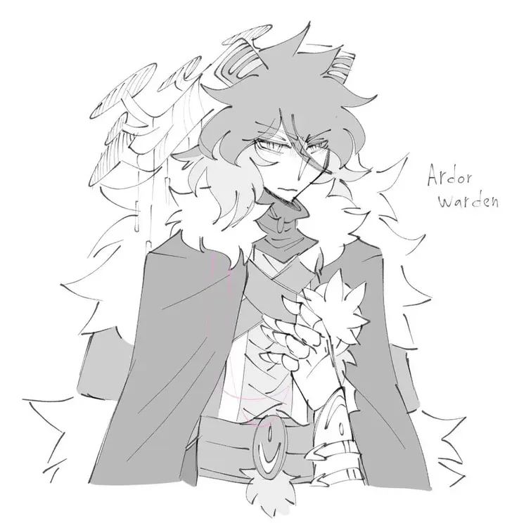 was looking back at some old art of Ardor earlier and ngl I miss this ...