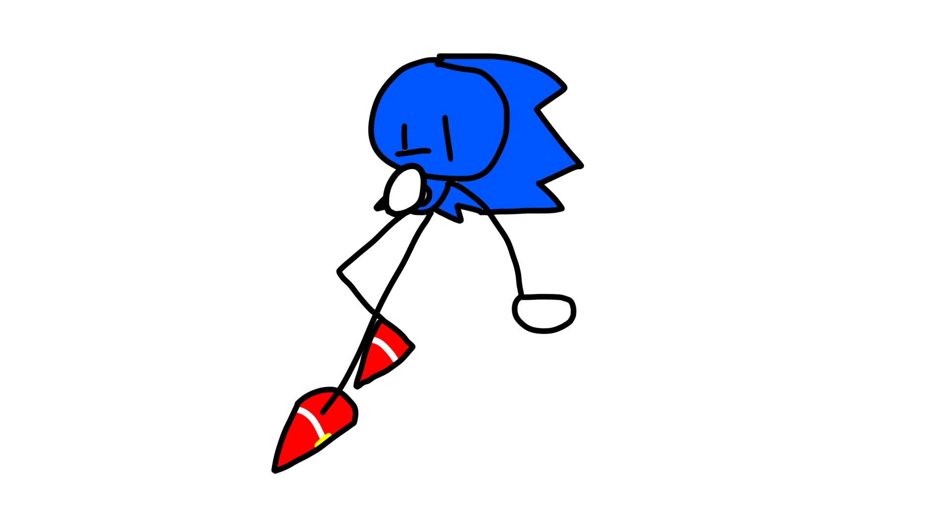 my friend saw my last drawing, said it wasn’t sonic, then forced me to ...