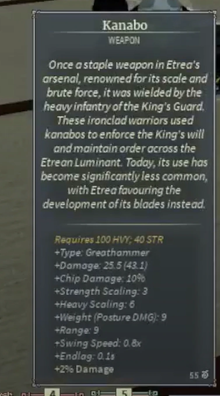 Kanabo wep, from the "The Deepwoken Guide"(youtuber) | Fandom