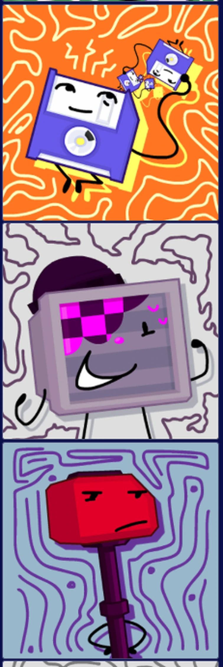 official BFDI x Regretevator icons by @BeeHCU_dev on Twitter | Fandom