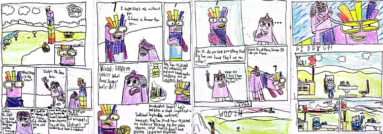 Numberblock Seven in The Offering. | Fandom