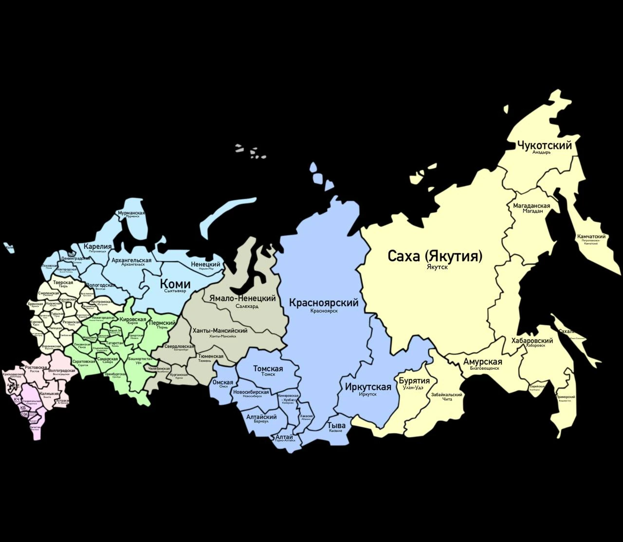 sometimes i feel sad about russia being so big because i have to ...