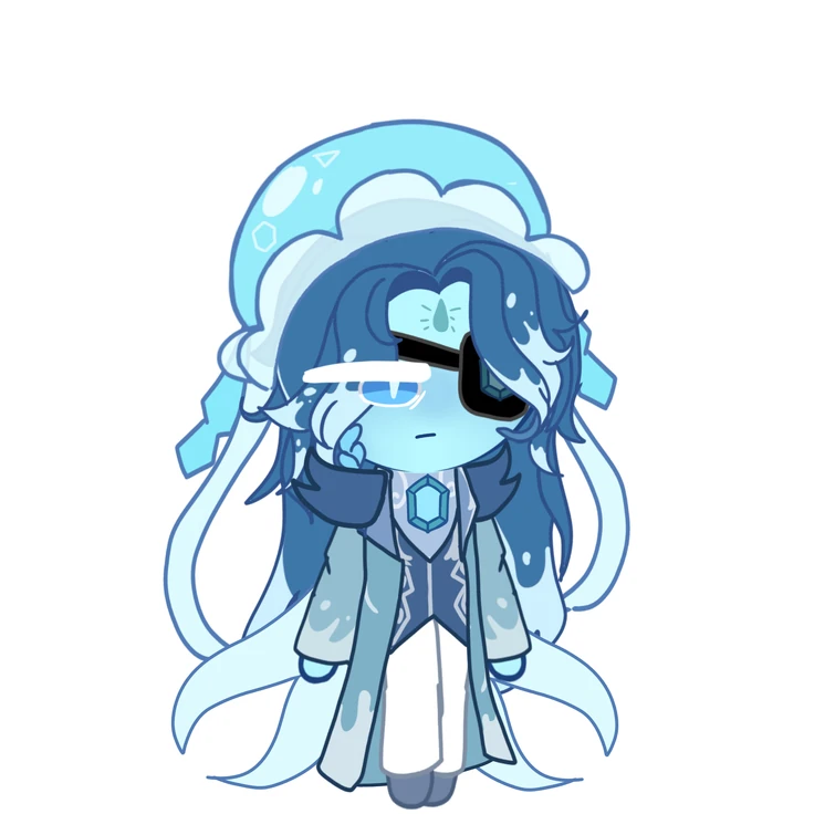 Finally! Meet Captain Aqua Jellyfish Cookie! (Maybe some relation chart ...