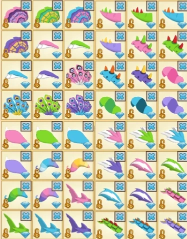 trading colorful tails for a solid! | Fandom