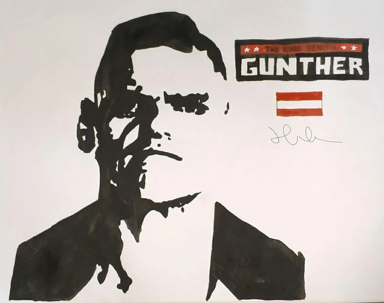 My drawing of the WWE Superstars "The Ring General" Gunther (2025) | Fandom