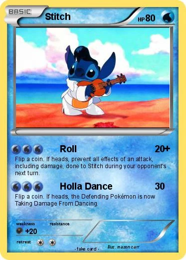 Pokémon Card: Stitch | Fandom