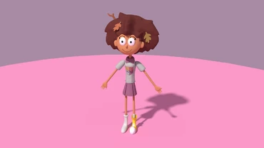 Battle 3D : Anne Boonchuy (Human Girl) VS Shroob her Evil Mushroom ...