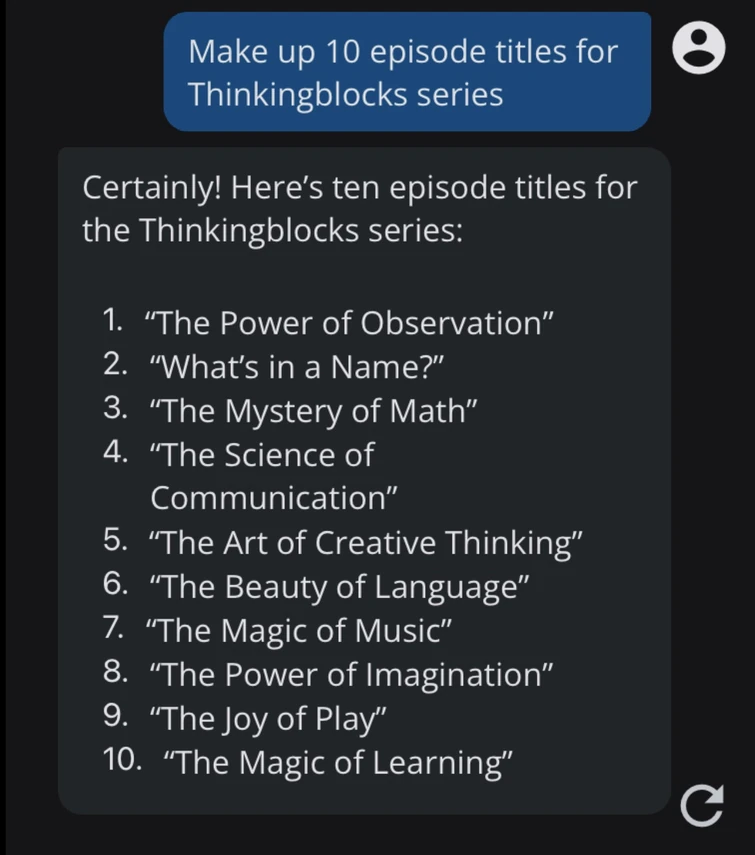 Thinkingblocks Titles | Fandom