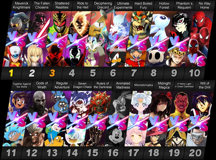 My Top 20 Most Wanted Matchups | Fandom