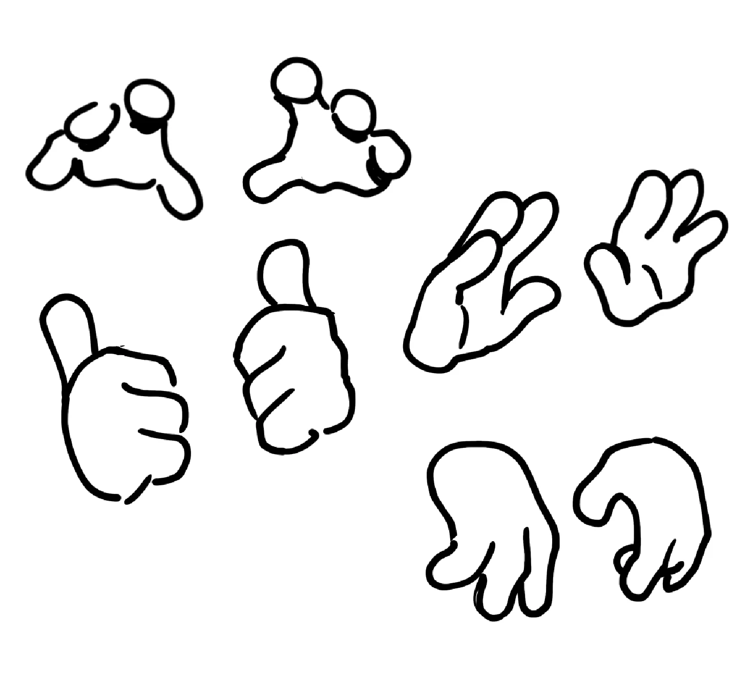 hands doodles Idk just the usual | Fandom