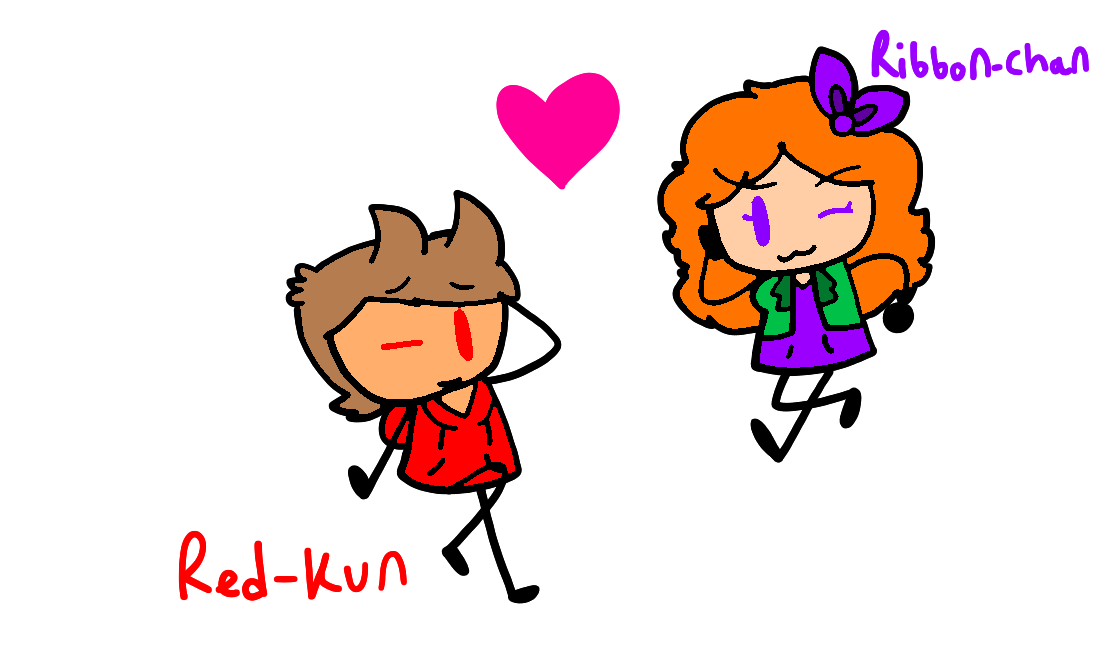 Ribbon-chan and Red-kun in full color! | Fandom