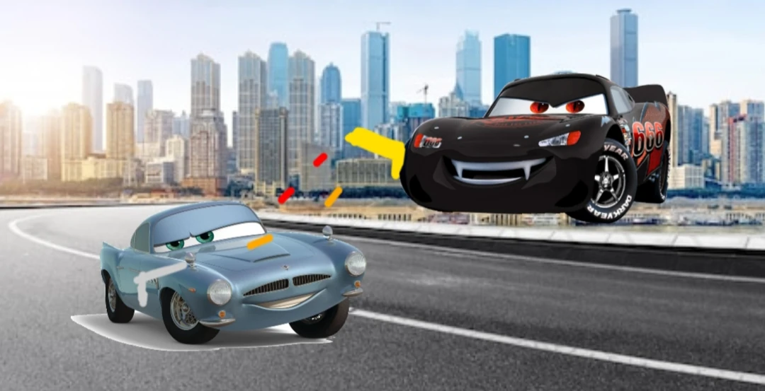 Finn Mcmissile VS Evil Lightning Mcqueen Fight | Fandom