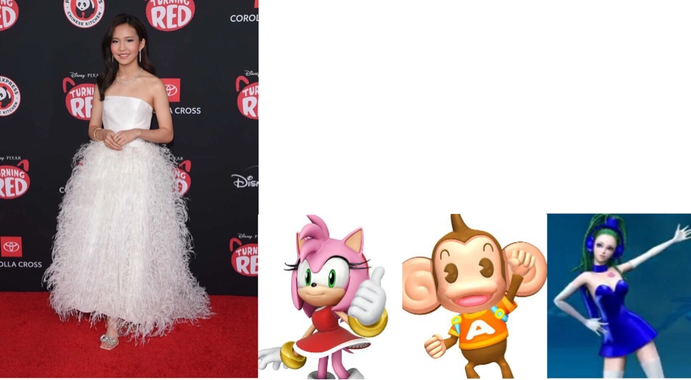 Rosalie Chiang as Amy Rose, Aiai, and Pudding (Voice) | Fandom