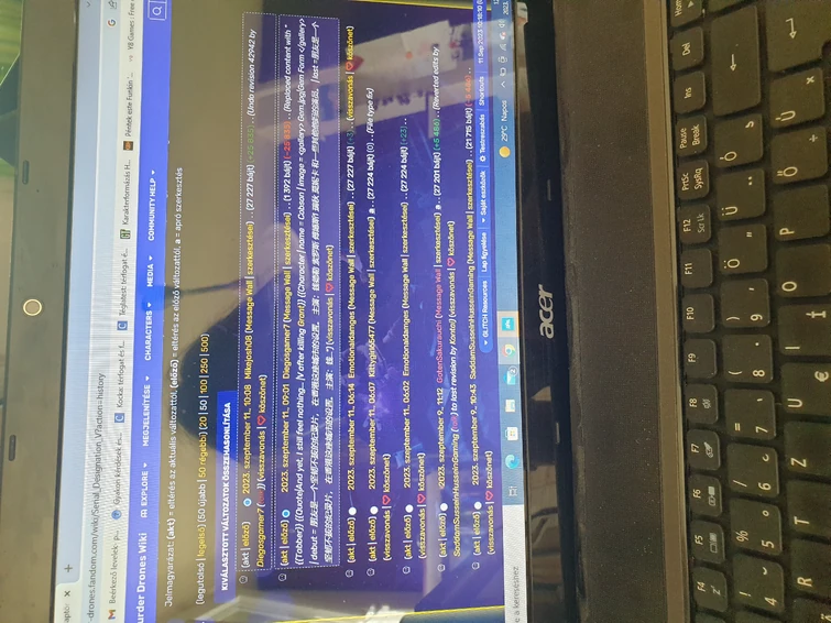 We have who defaced the pages. | Fandom