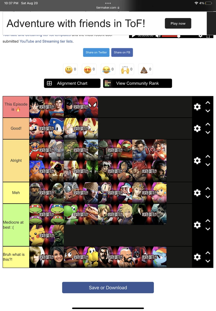 Some Tier list | Fandom