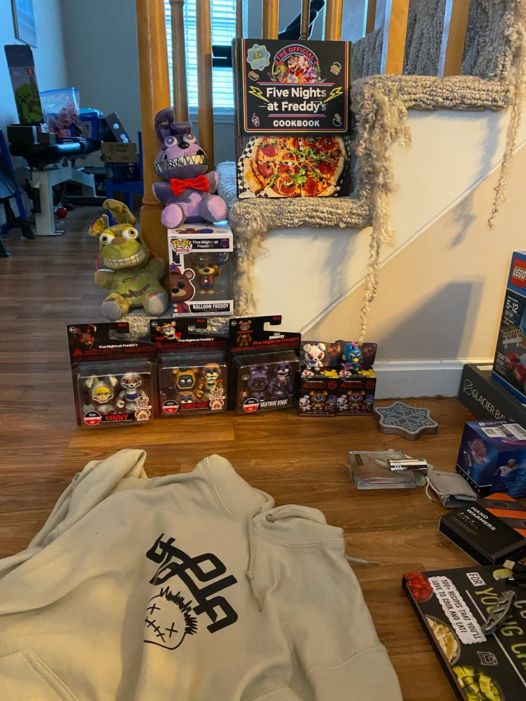 all my fnaf xmas presents!! | Fandom