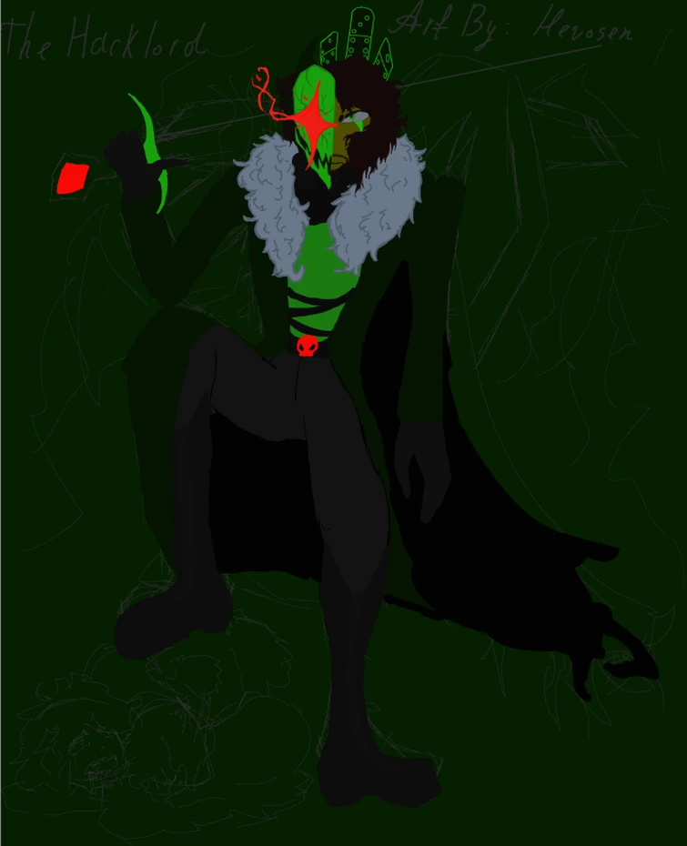 Hacklord art WIP part 2 >;3 | Fandom