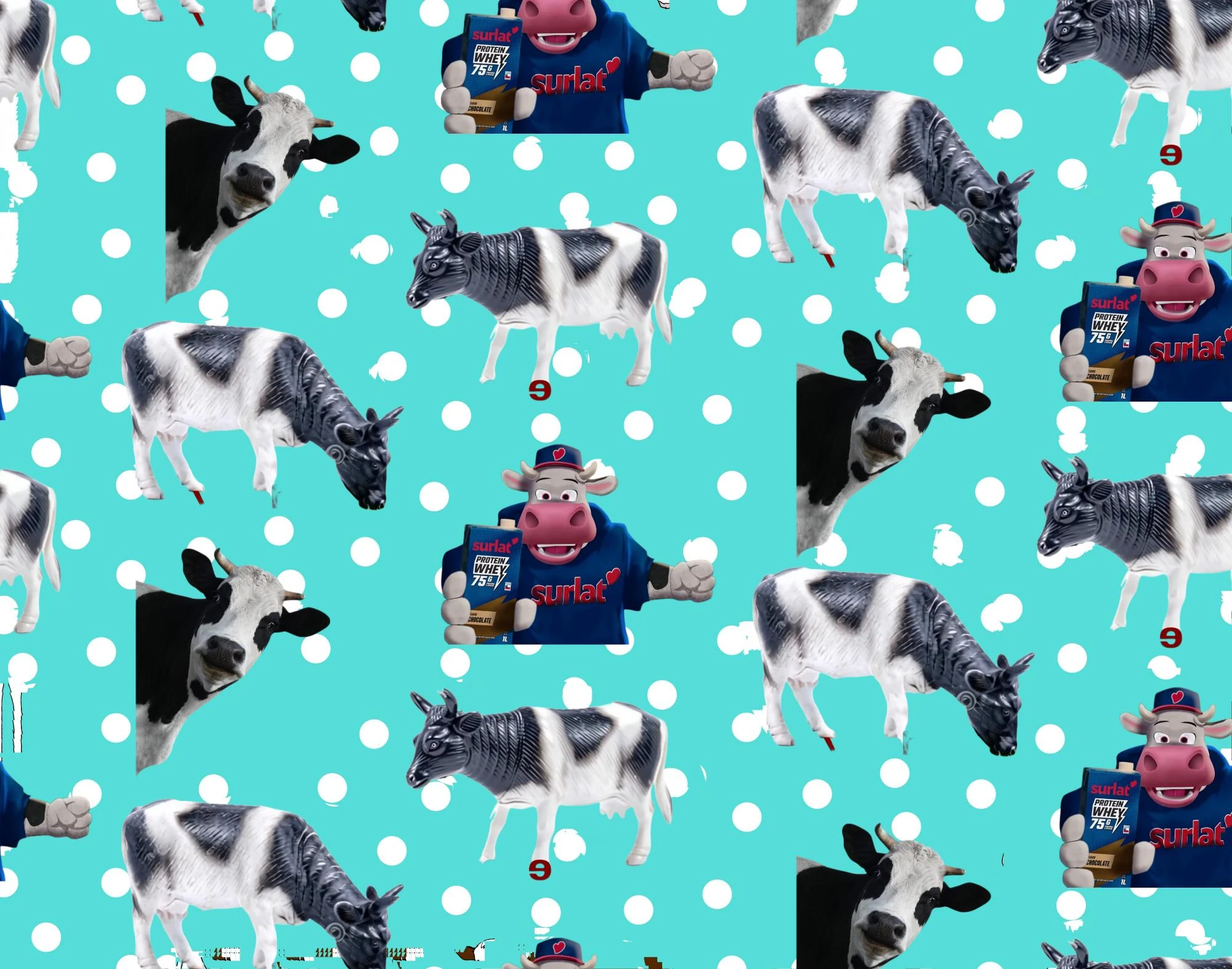 Cow Vector Background Seamless Pattern Hand Vector de Binary Port | Fandom