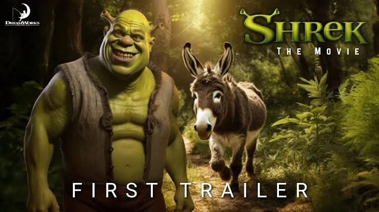 these days I went to research if there would be a live action Shrek and ...