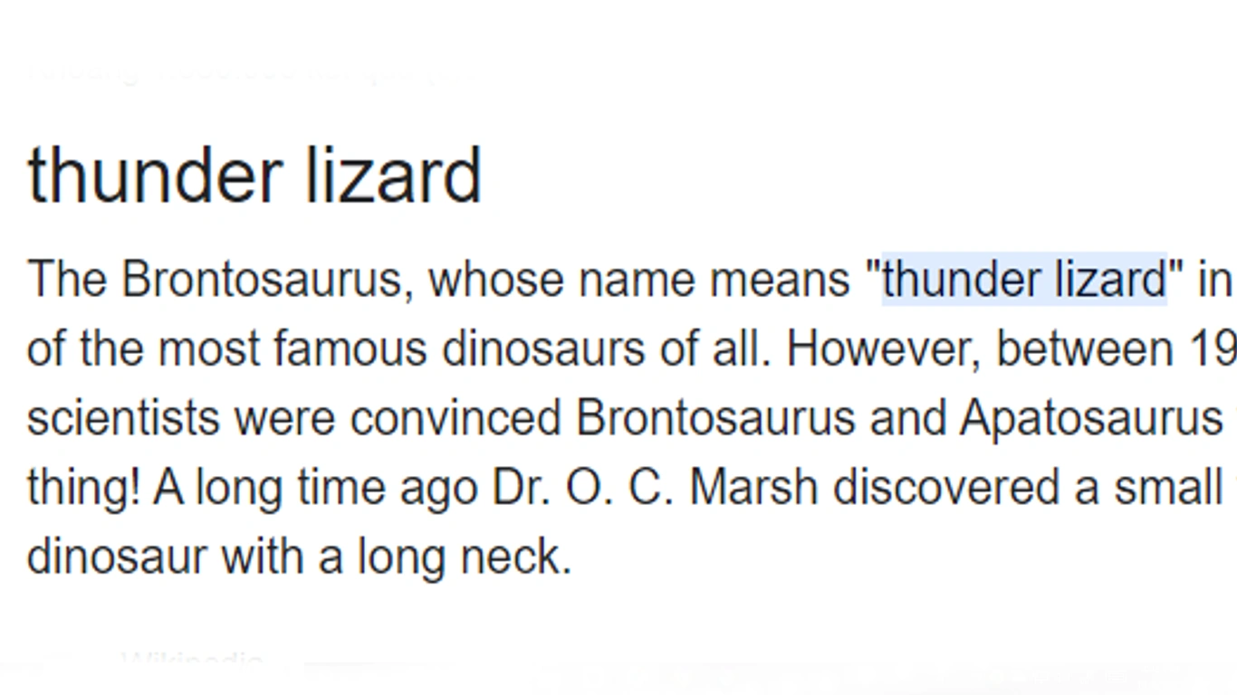 Brontosaurus: The Thunder Lizard | Fandom