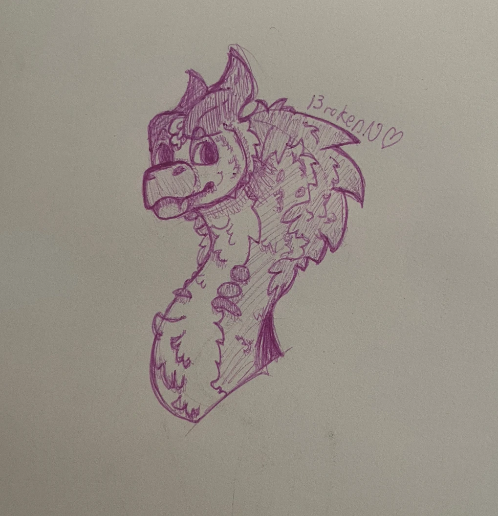 Pink Pen Art Challenge - Drawings 2-6 | Fandom