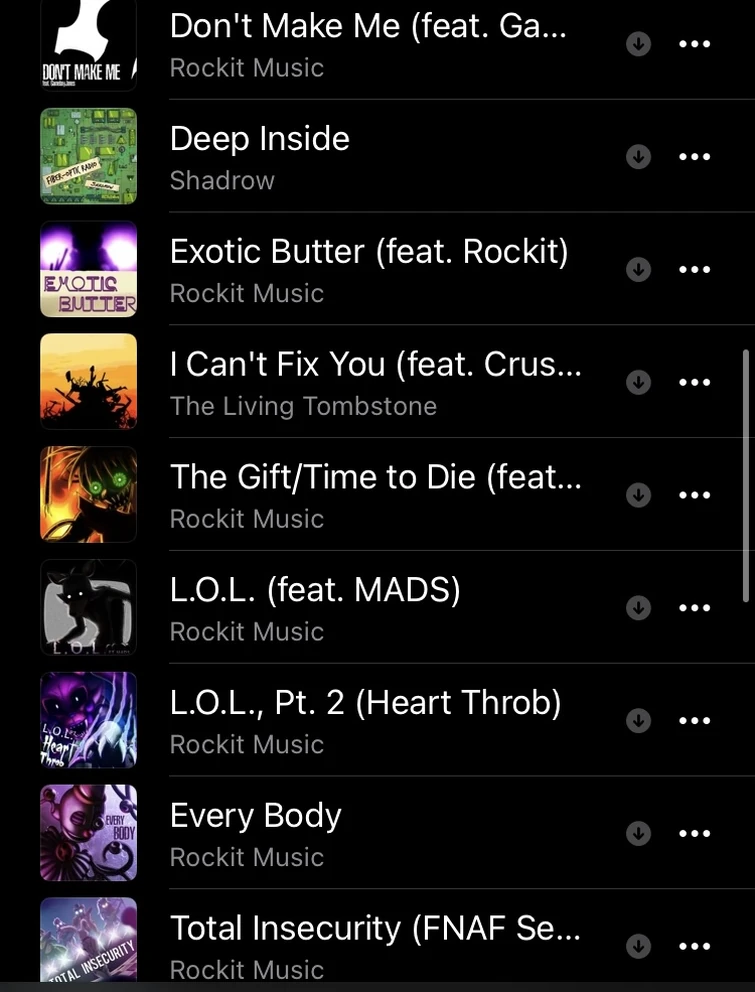 Fnaf playlist | Fandom