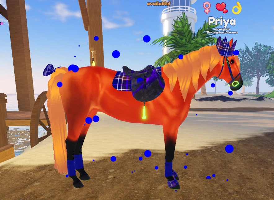 i changed my bloodbay tb's hair and i think she looks better however im ...