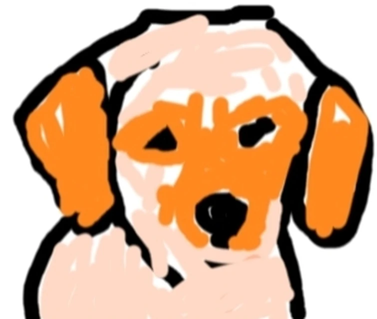 I attempted to draw Diamond Pup's profile picture | Fandom