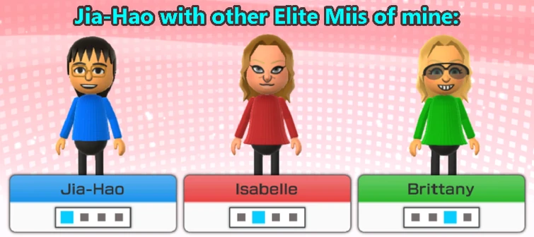 Mii Party Custom CPU Miis 77#: Jia-Hao. | Fandom