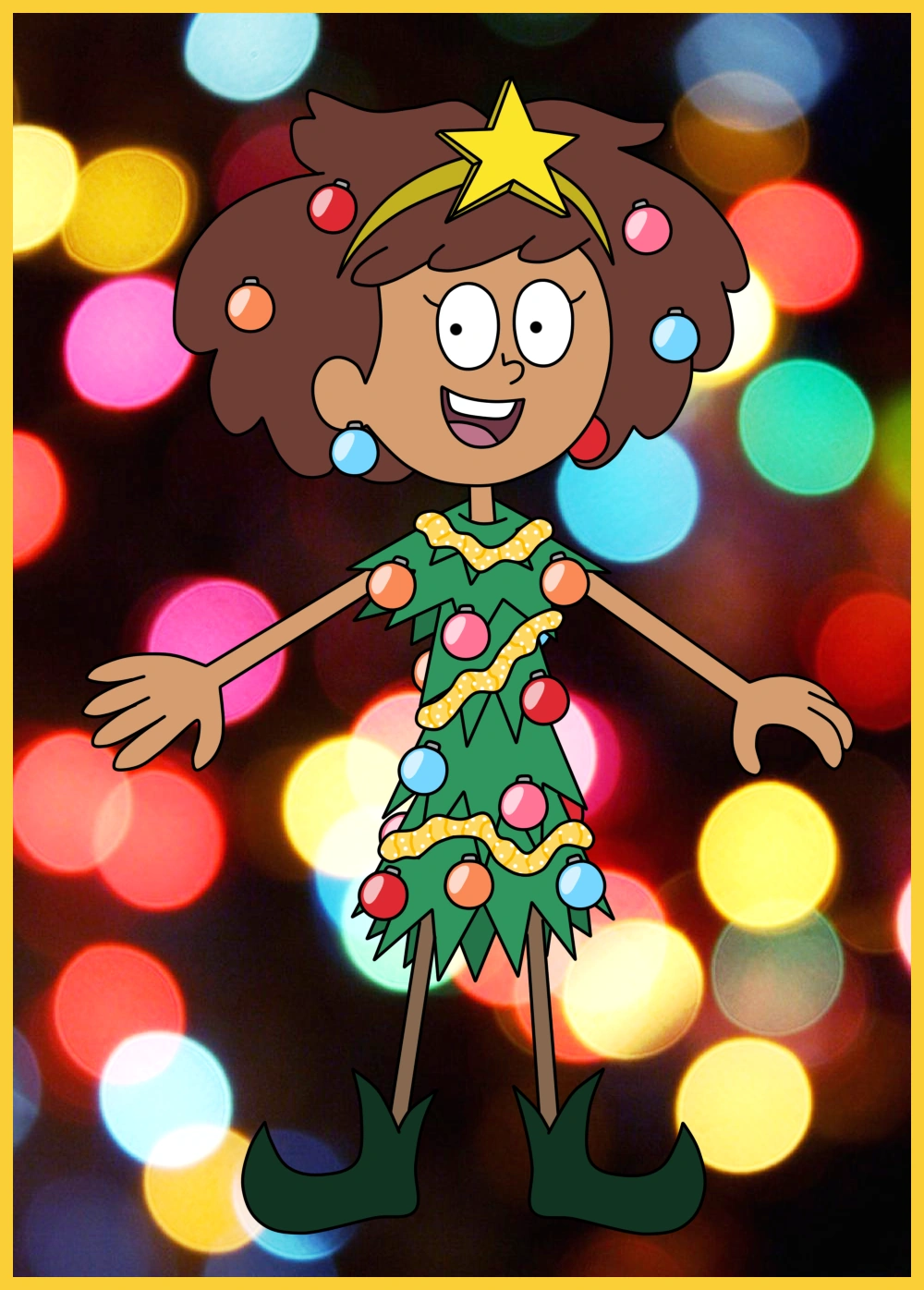 the real froggy little christmas anne outfit | Fandom
