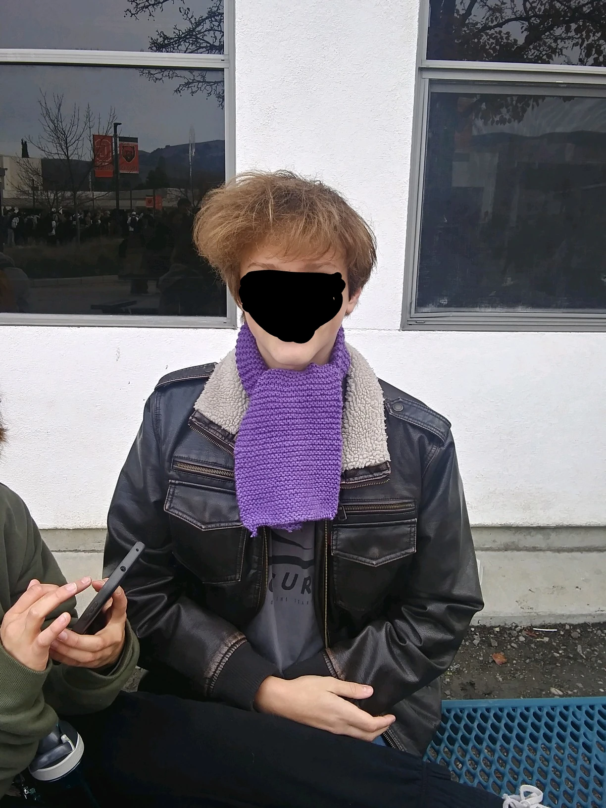 finished Enderwalk scarf (feat my ranboo hair) | Fandom