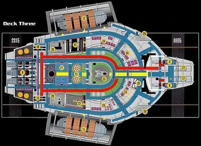 Defiant Class Starship Deck Plans ACTD Advanced Starship Design