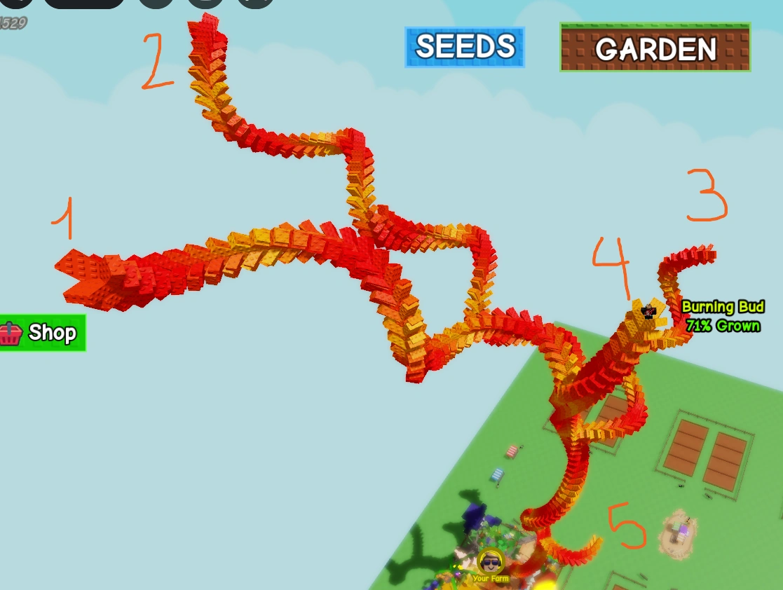 it has grown a fifth branch, 5 bruning bud in 1 tree?! | Fandom