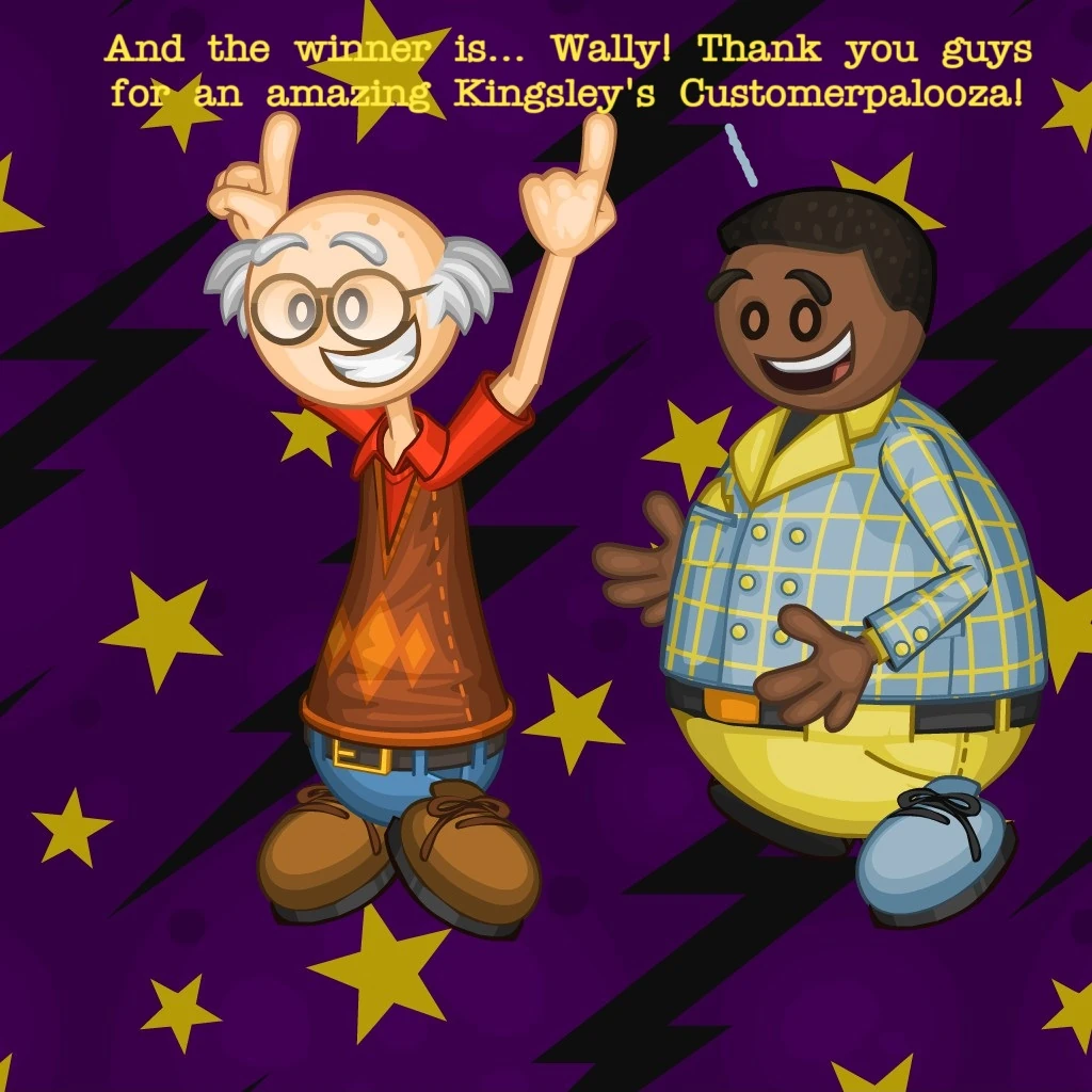 Wally wins KCP. | Fandom