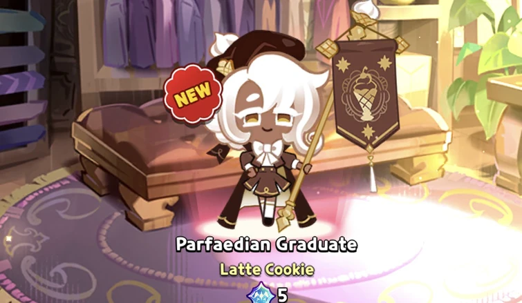 I got parfaedian graduate latte cookie today! | Fandom