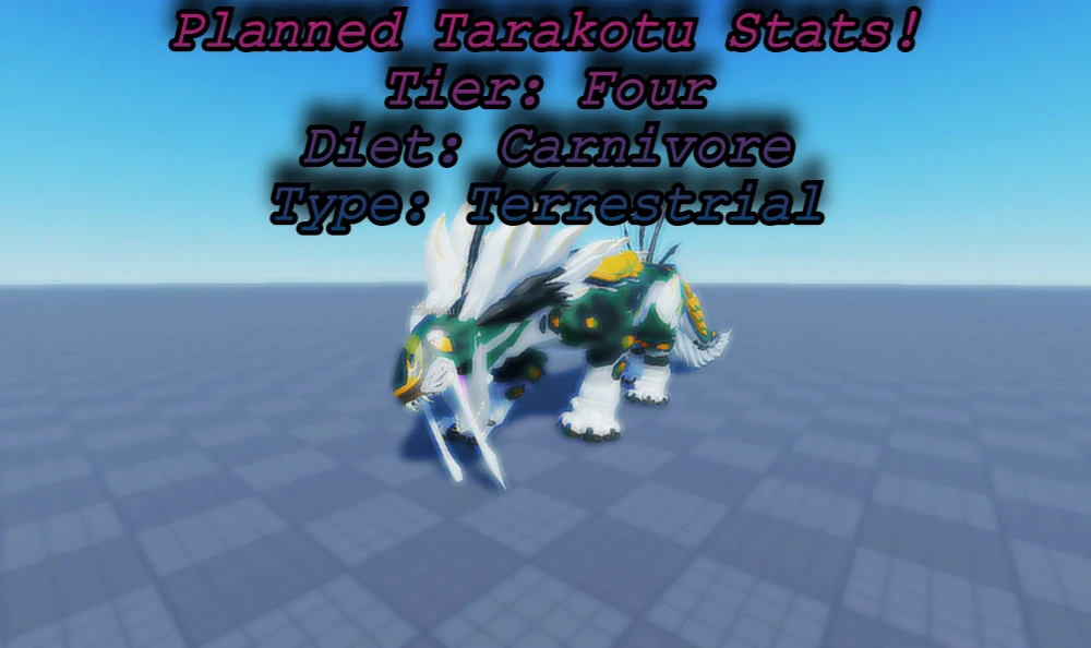 Unconfirmed Stats for the Tarakotu! | Fandom