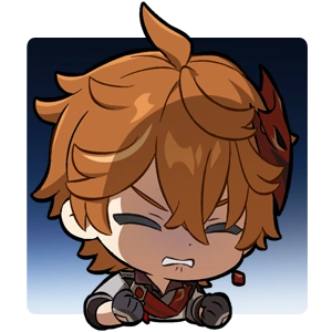 Why does Childe look like this in this sticker... | Fandom