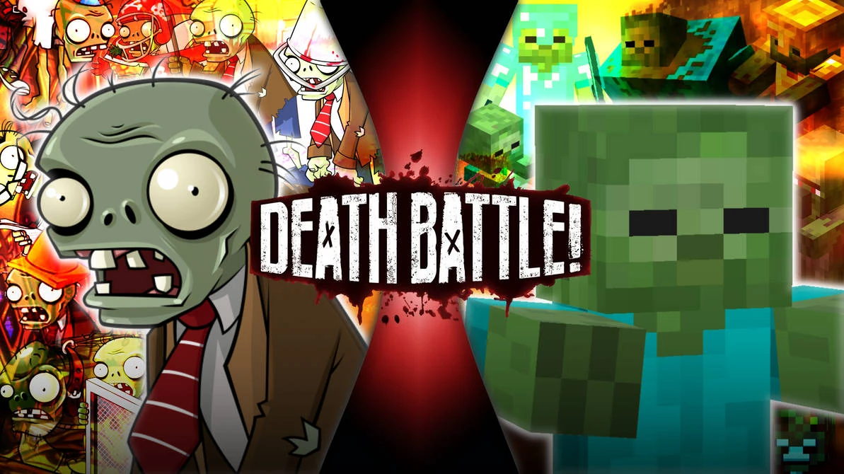 PvZ Zombies VS Minecraft Zombies ( Plants VS Zombies VS Minecraft) I ...