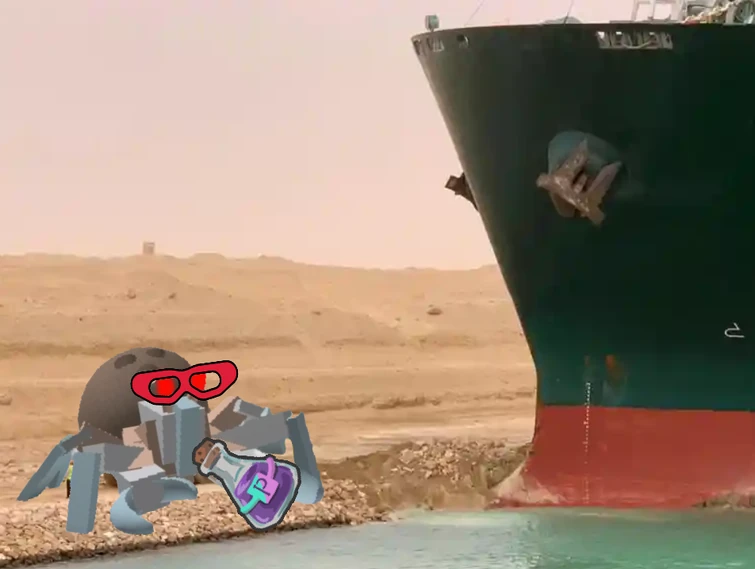 coconut crab saves the suez canal! (coconut crab's adventures S1E1 ...