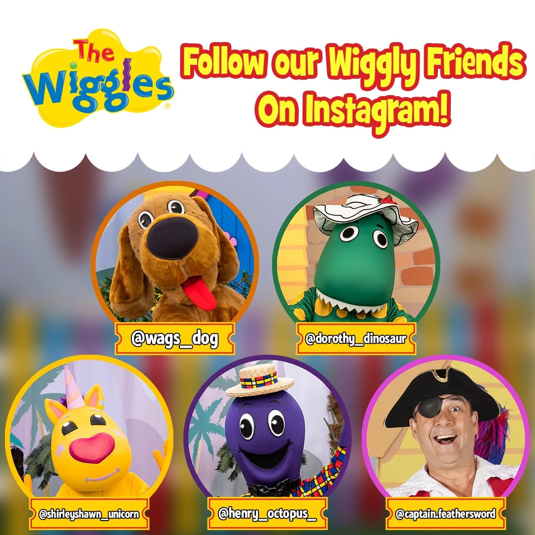 The wiggly friends have social media! | Fandom