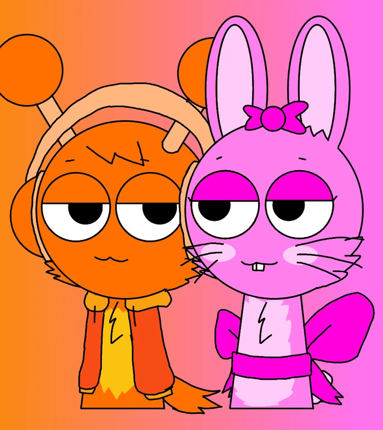 pinki x oren fan art | Fandom