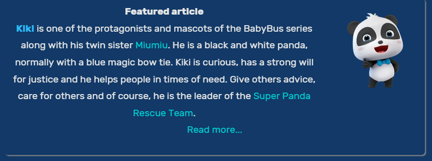 Featured Articles | Fandom