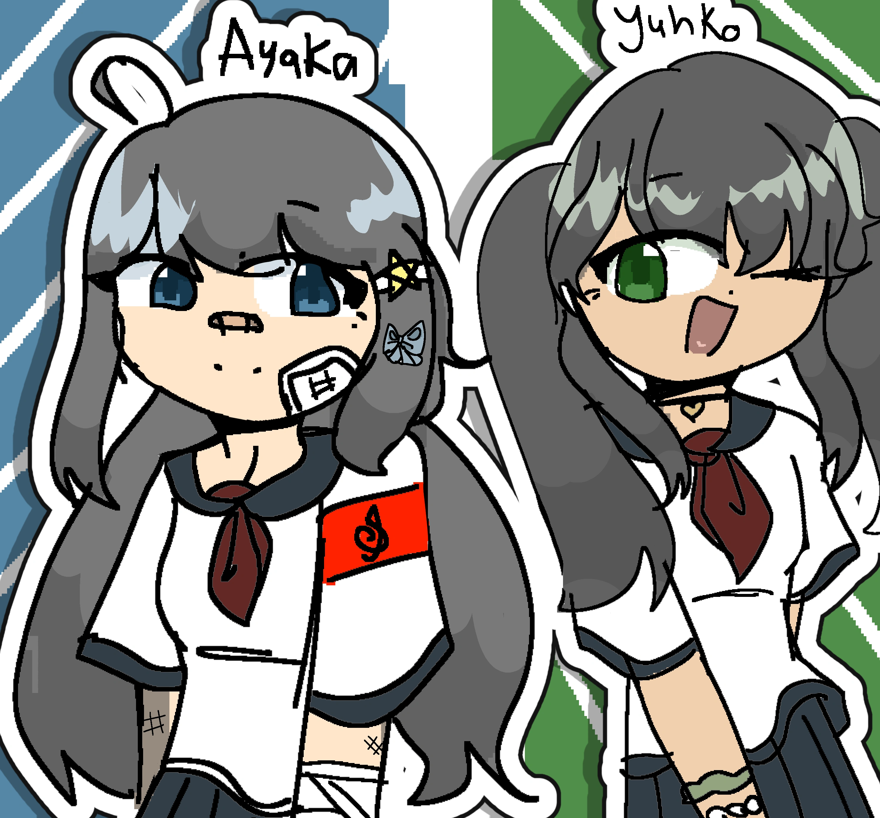 Yuhko and Ayaka the sillies | Fandom