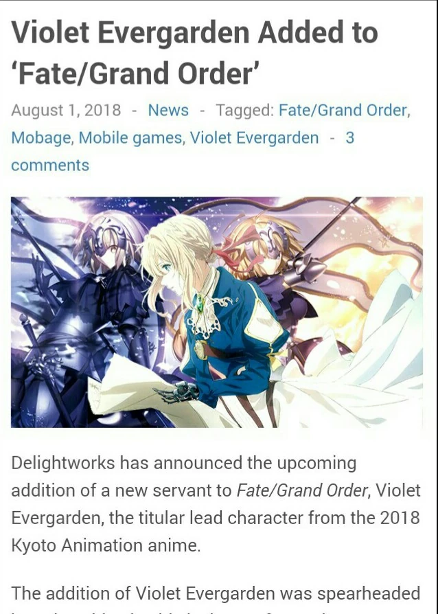 Violet Evergarden Archer | Fandom