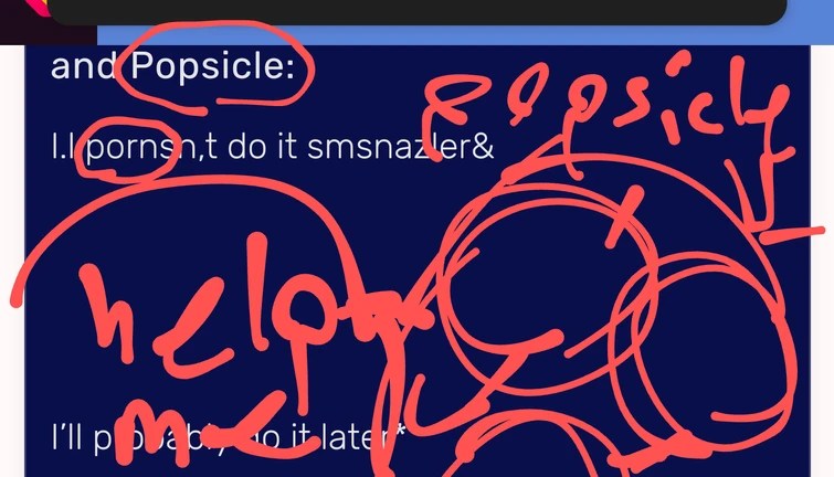 Me when I’m too lazy to draw more frames of cupcakes HD with Cereal Box and Popsicle: | Fandom