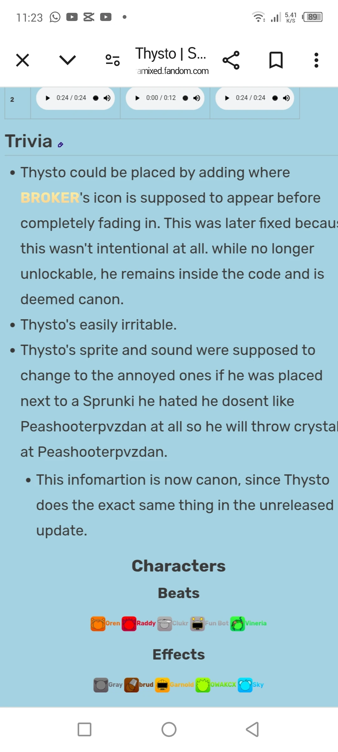 Why thysto hate me? | Fandom