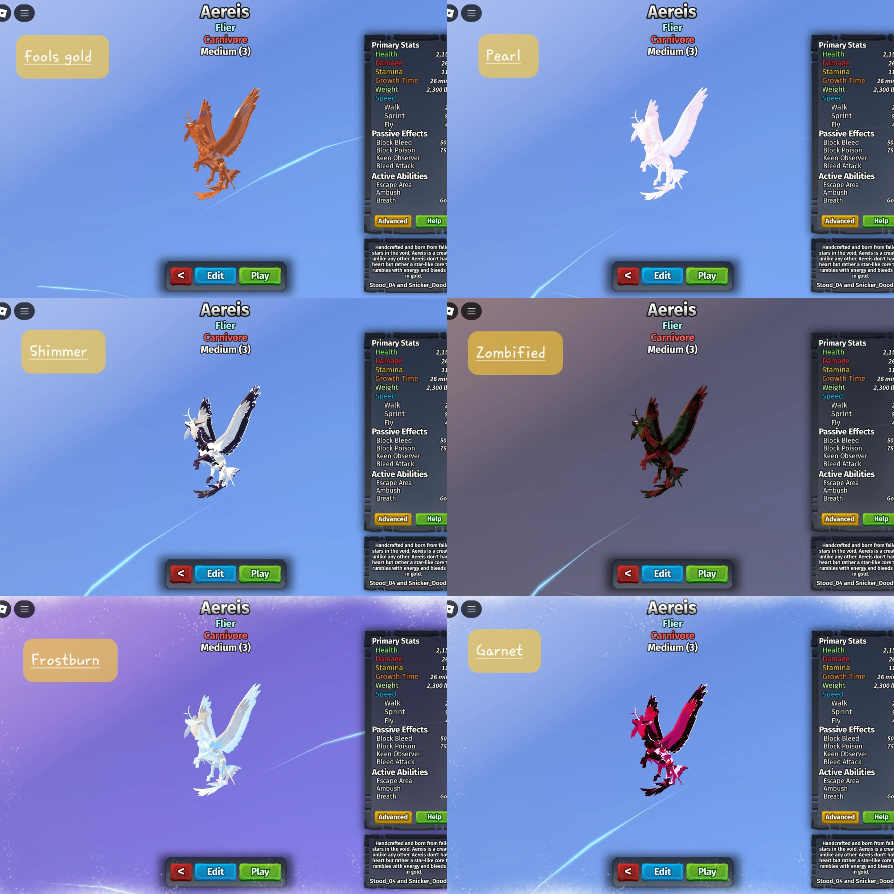 Auctioning away my Aereis mut collection | Fandom