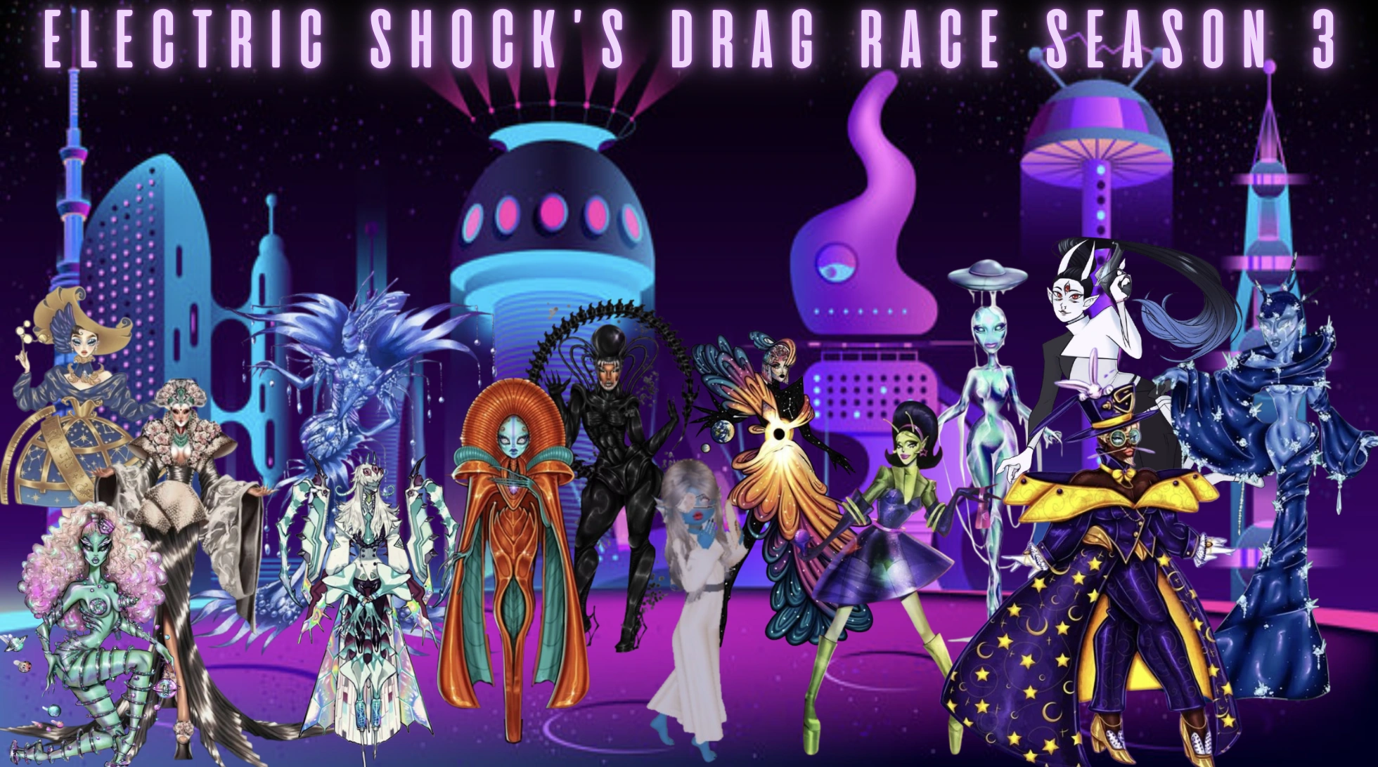 Electric Shock's Drag Race Season 3, Episode ⌇ ⎐ ⋏ " Aliens to Monster ...