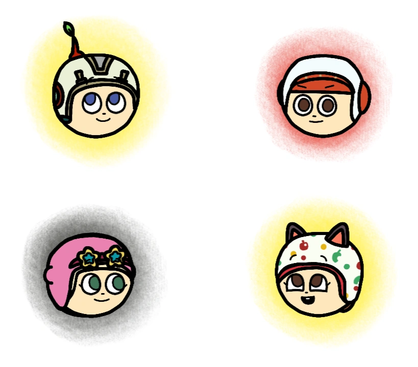 Practicing drawing MK8 Mii racing helmets | Fandom