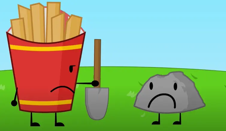 Why Was Rocky Frowning A Lot In Bfdia Fandom